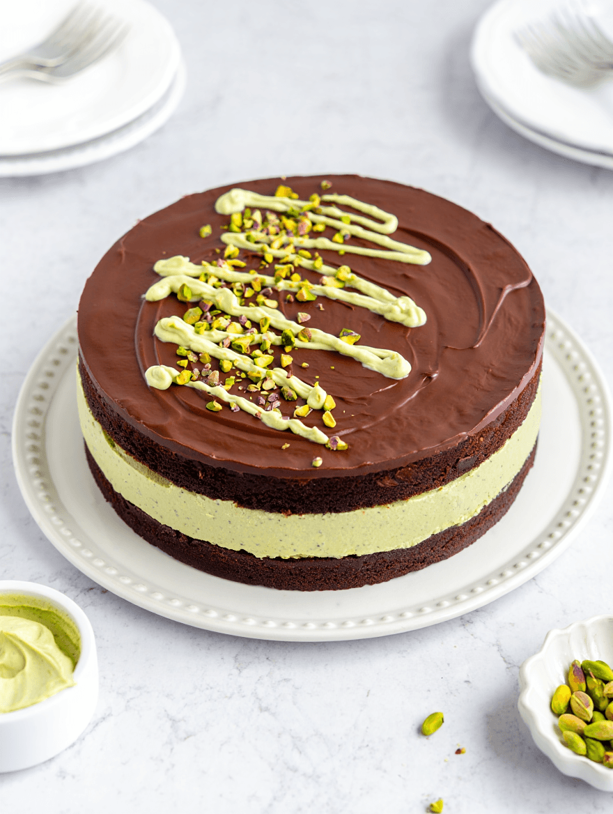Decadent Dubai Chocolate Cake Recipe: Rich & Crunchy Perfection