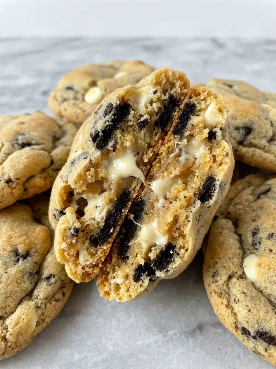 The Best Chewy Cookies and Cream Cookies Recipe