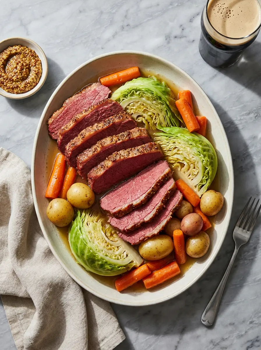 Classic Corned Beef and Cabbage Recipe (Tender & Flavorful!)