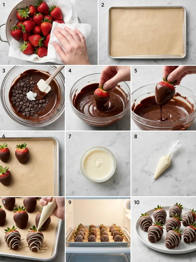 Perfect Valentine's Day Chocolate Covered Strawberries Recipe